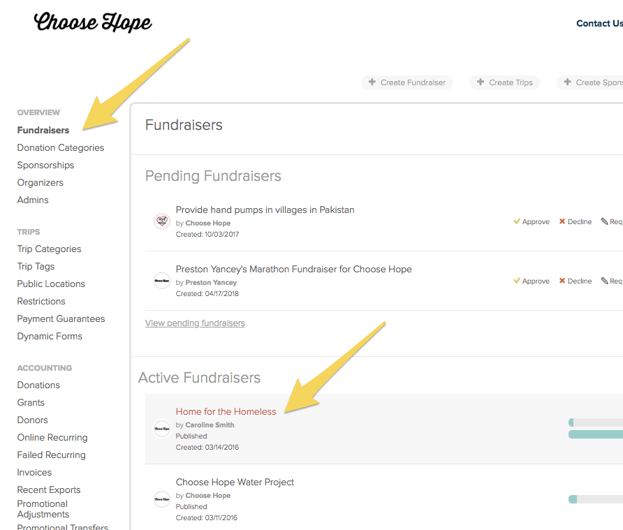 How do I End or Pause a Fundraiser? – PURE CHARITY