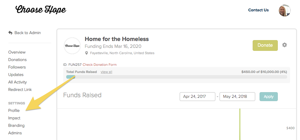 How do I End or Pause a Fundraiser? – PURE CHARITY